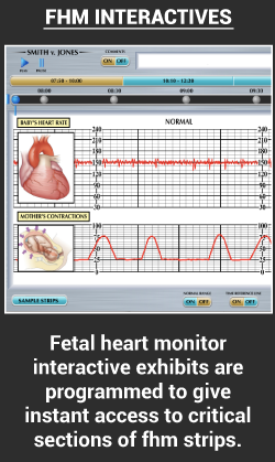 Interactive Fetal Heart Monitor Strip - S&A Medical Graphics